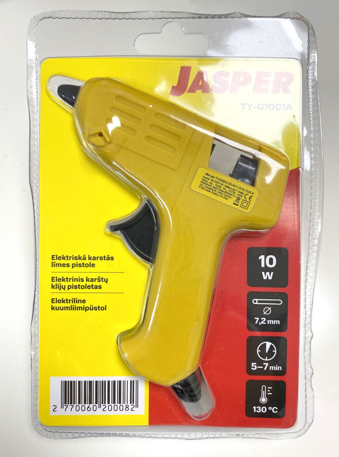 Electric hot glue gun, baton diameter d7,2mm – Nordic DIY